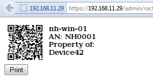 QR codes and asset tags for IT inventory management