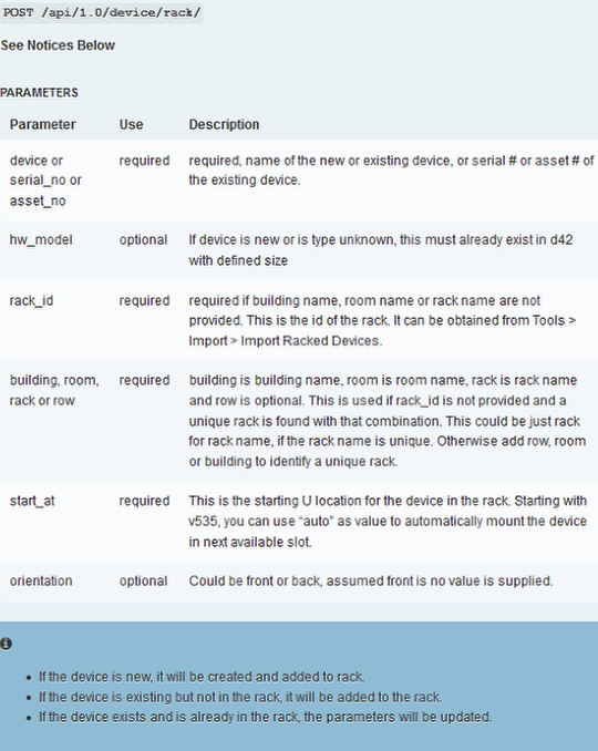 New and improved Device42 API documentation site is live