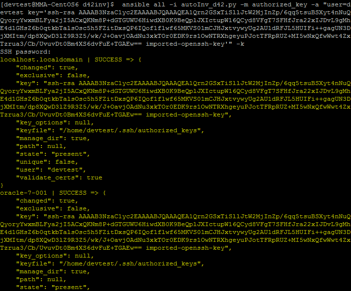 Automation Examples Using Device42s Ansible Dynamic Inventory Script