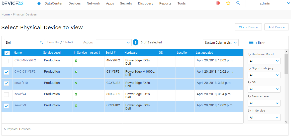 Device42 Gets a New Look in Milestone Release v15