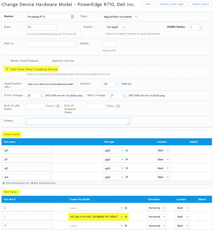 Port Layout and Templating Enhancements in v15.04.00