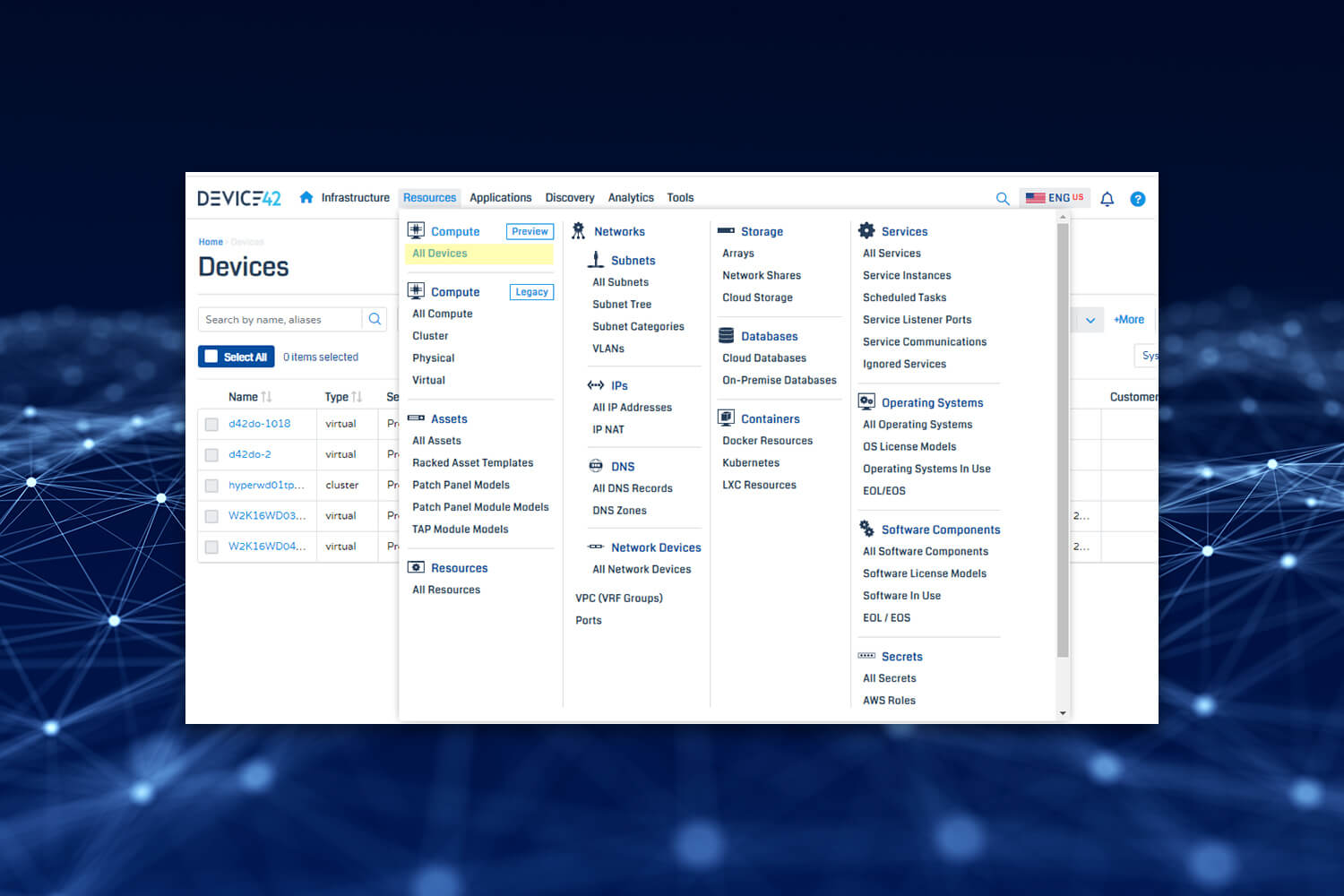 Resources Menu Changes, List Pages Column Selection, Updated Credential ...