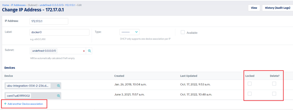 Improved IP/Device Association, New Affinity Group Timeline Change ...