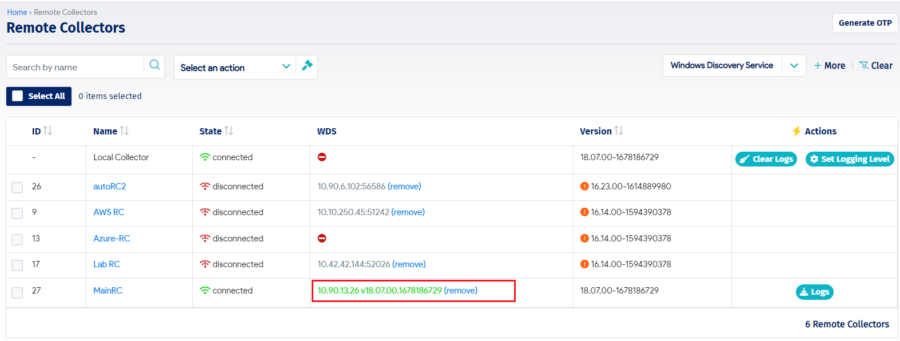New Auto Clean Rule Search Function, Remote Collector Enhancements, and ...