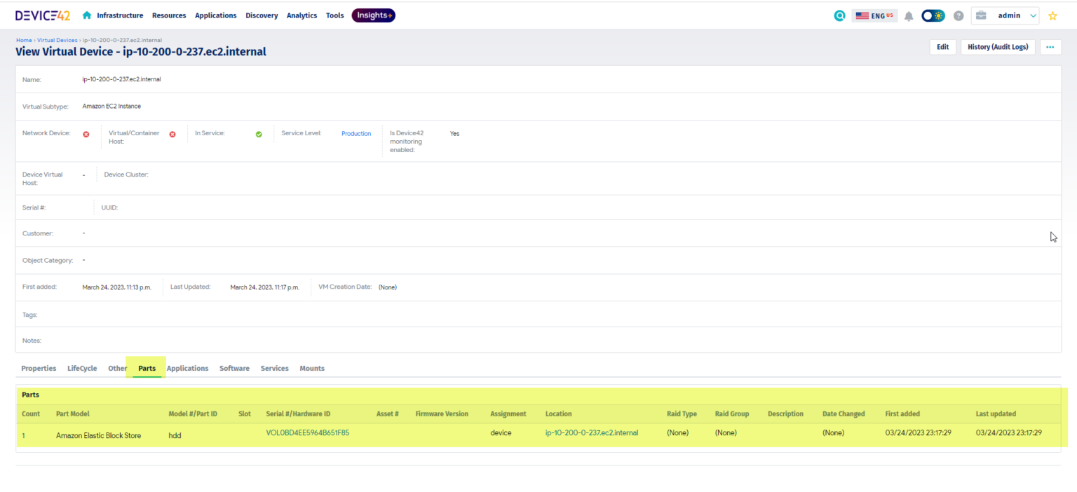 Custom Insights+ Dashboards and Charts, New Discovery Hub Network Scan, and more in v18.07.00 ...