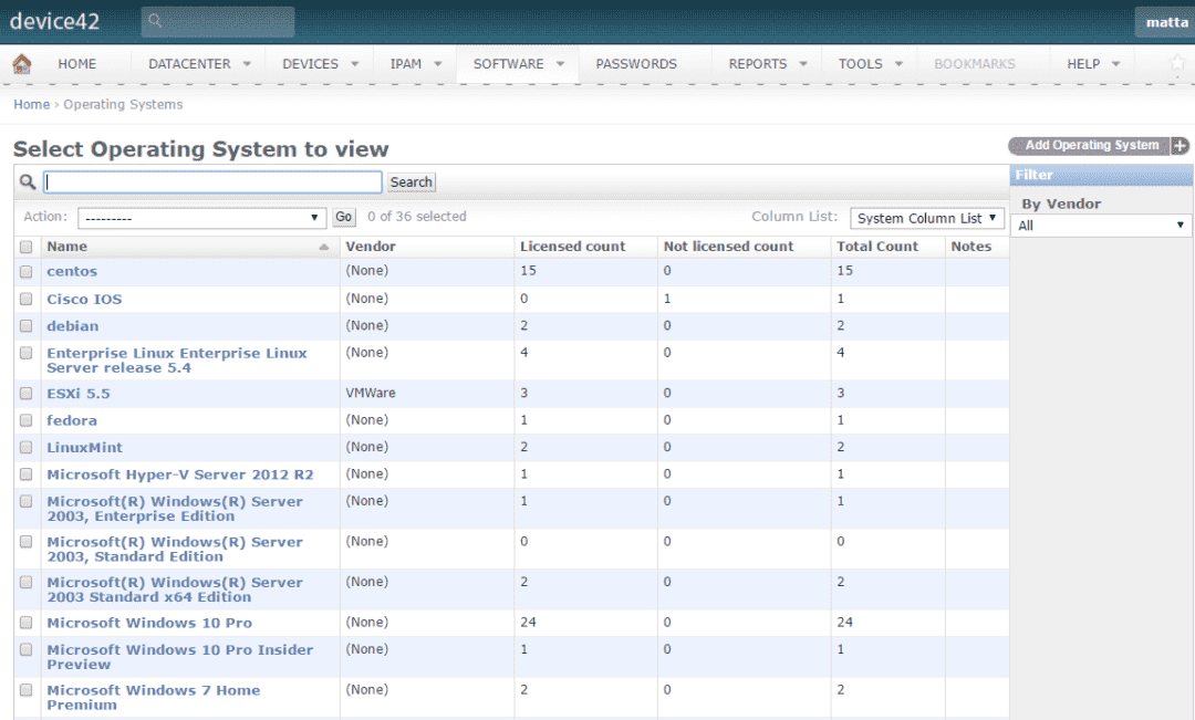 Software Audit & Compliance - Device42