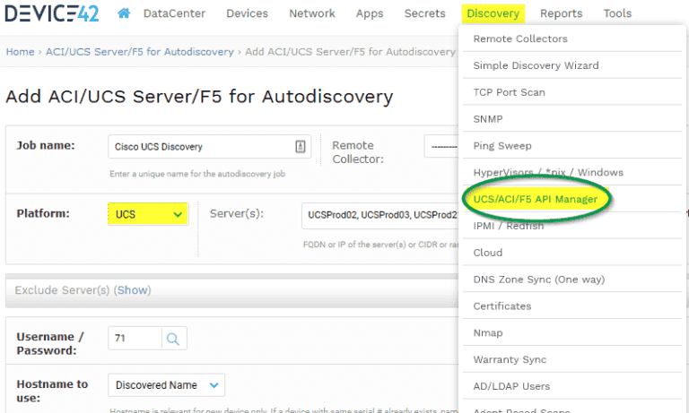 Automatic device discovery tools with SNMP discovery, and more!