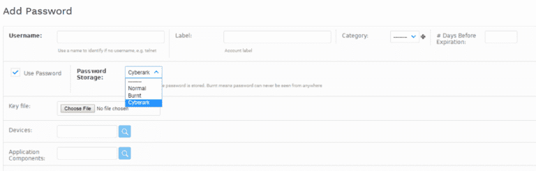 CyberArk Integration | Device42 Software