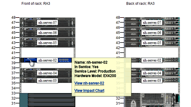 Server Rack Diagrams | Device42 Software