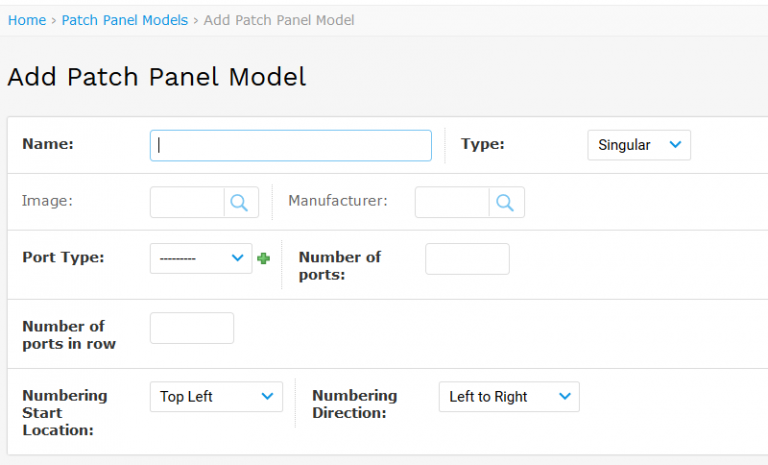 Web-based Patch Panel Cable Management | Device42 Software