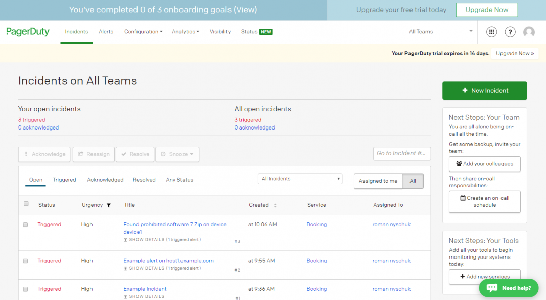 PagerDuty - Device42